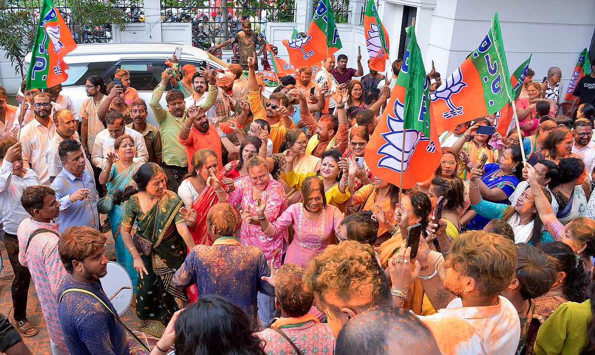NDA storms to third straight Assam term with 102 seats as Himanta ...
