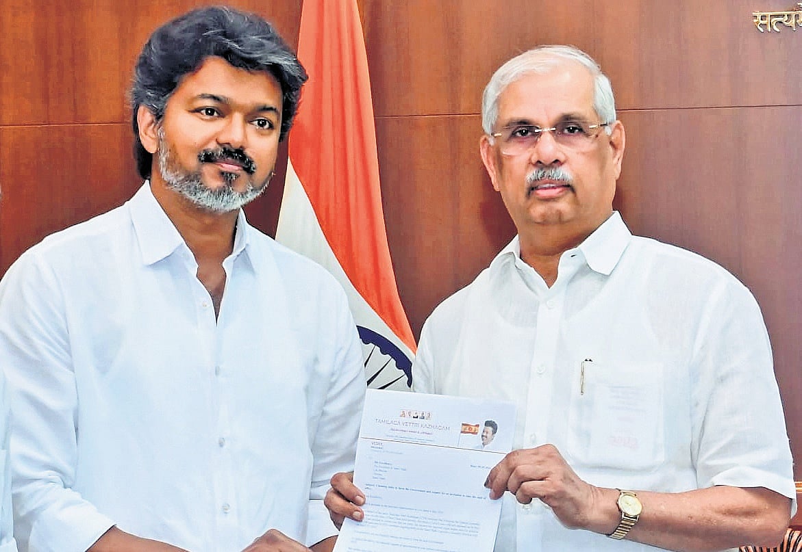 TVK secures majority mark as Left, VCK extend support to Vijay