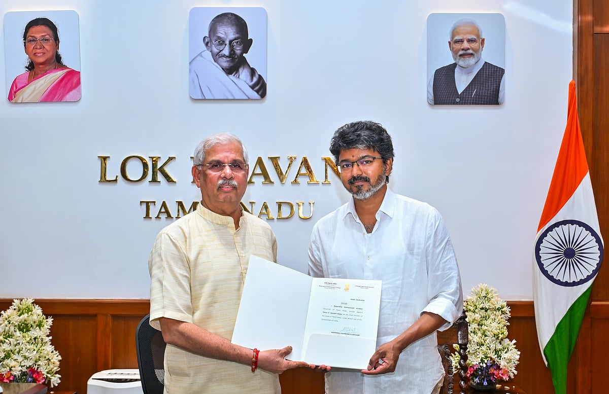 Vijay to take oath as Tamil Nadu CM on Sunday 10 am as VCK, IUML extend ...