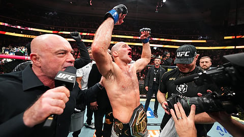 UFC 328 goes on without Trump, Van defends 125-pound crown, Strickland ...