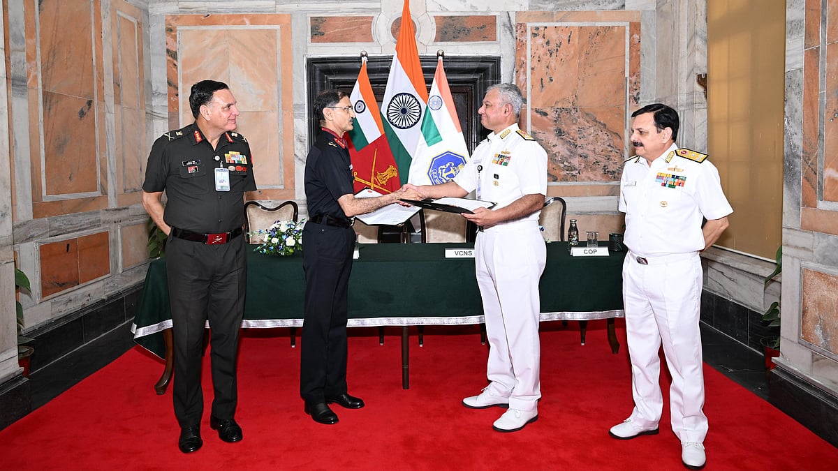 Army, Navy sign affiliation pact amid push for integrated warfighting