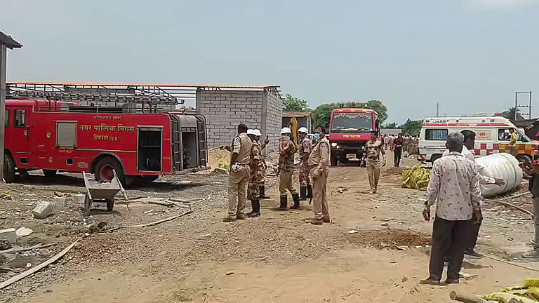 Three killed, 25 injured in explosion at firecracker factory in MP's Dewas