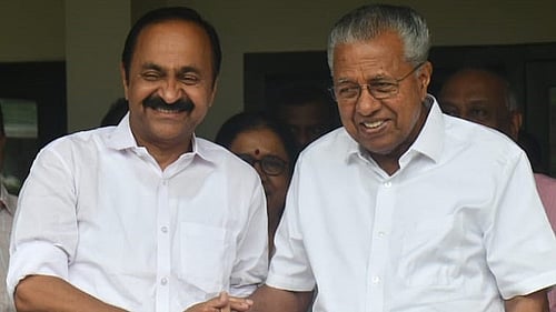 VD Satheesan meets Pinarayi, rebuilds bond with senior politicians