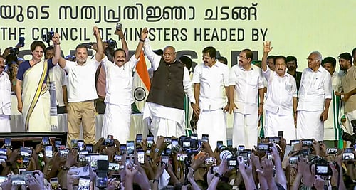 V D Satheesan takes oath as Kerala's 13th Chief Minister along with 20 ...
