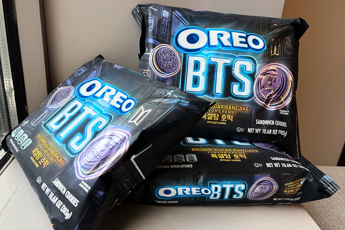Oreo launches limited-edition BTS purple cookies inspired by Korean ...