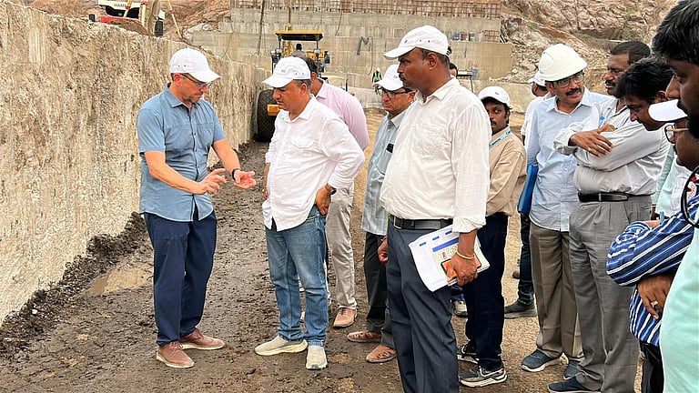 Expert team happy with Polavaram project works