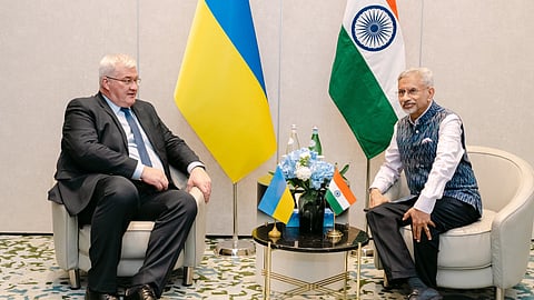 Jaishankar, Ukrainian FM discuss war, peace push amid shifting ...