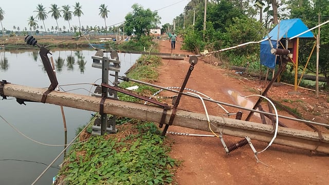 Power restored across Andhra's Eluru hours after heavy rain disrupts supply