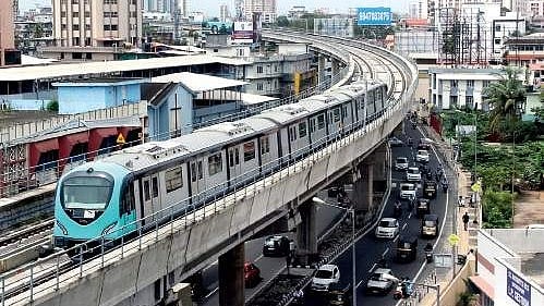 Kochi Metro's pink Line work back on track; KMRL tightens monsoon ...