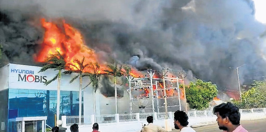 Production in fire-hit Hyundai unit near Sriperumbudur to return to ...