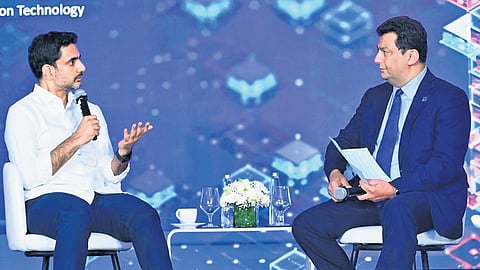 Andhra is emerging leader in AI: Nara Lokesh