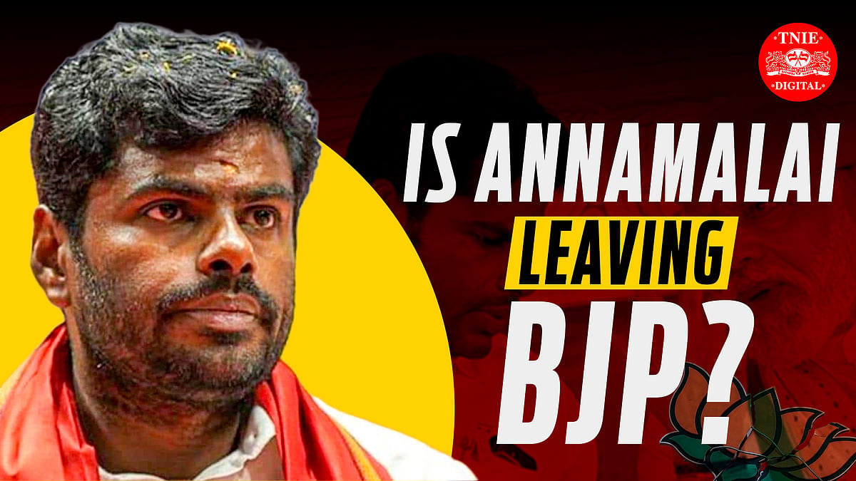 K Annamalai to quit BJP? Posters, Delhi visit and party rumours spark ...