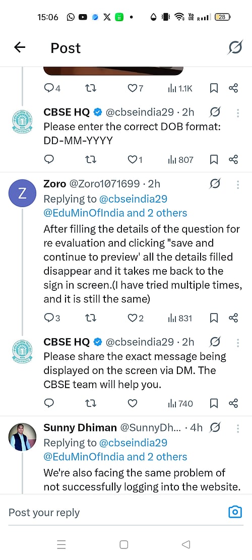 CBSE re-evaluation portal faces technical glitches