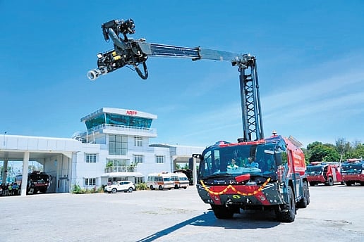 Thiruvananthapuram airport first in Kerala to get advanced fire tender