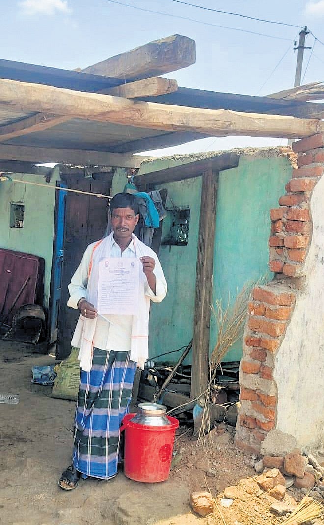 70 tribal families in ‘no man’s land’ after foresters stop housing ...