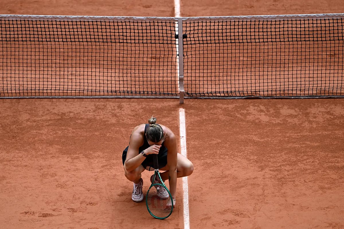 Top-ranked Aryna Sabalenka: ‘just want to quit tennis’ after French ...