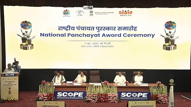 Women panchayat leaders from south shine at national awards programme