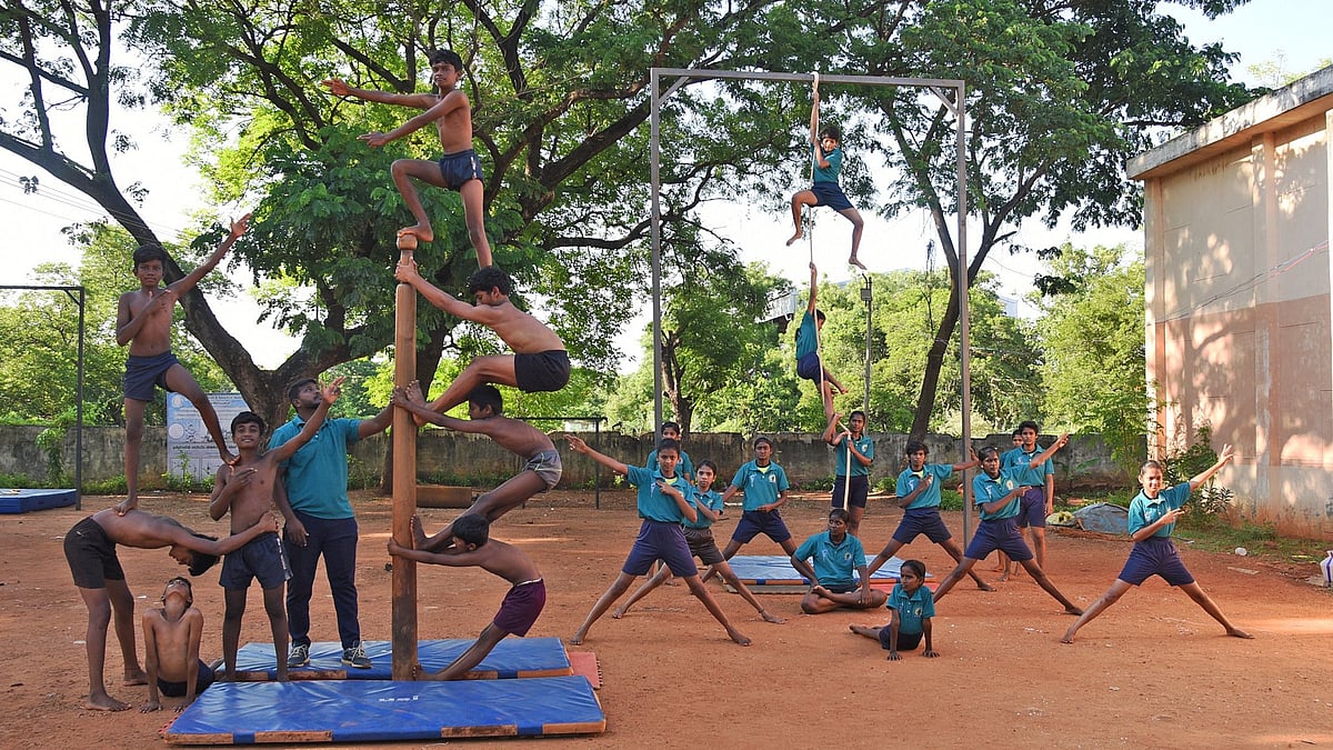 Mallar Kambam trainees seek indoor facility at Anna stadium in Tiruchy