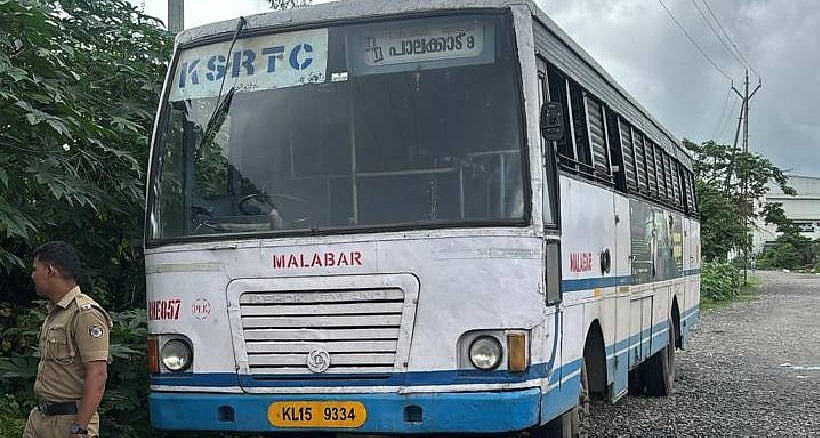 Mystery man drives away KSRTC bus from Palakkad & abandons it