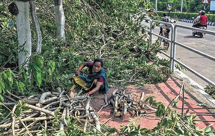 Biggest thunderstorm since Cyclone Fani batters Bhubaneswar; 5,000 ...