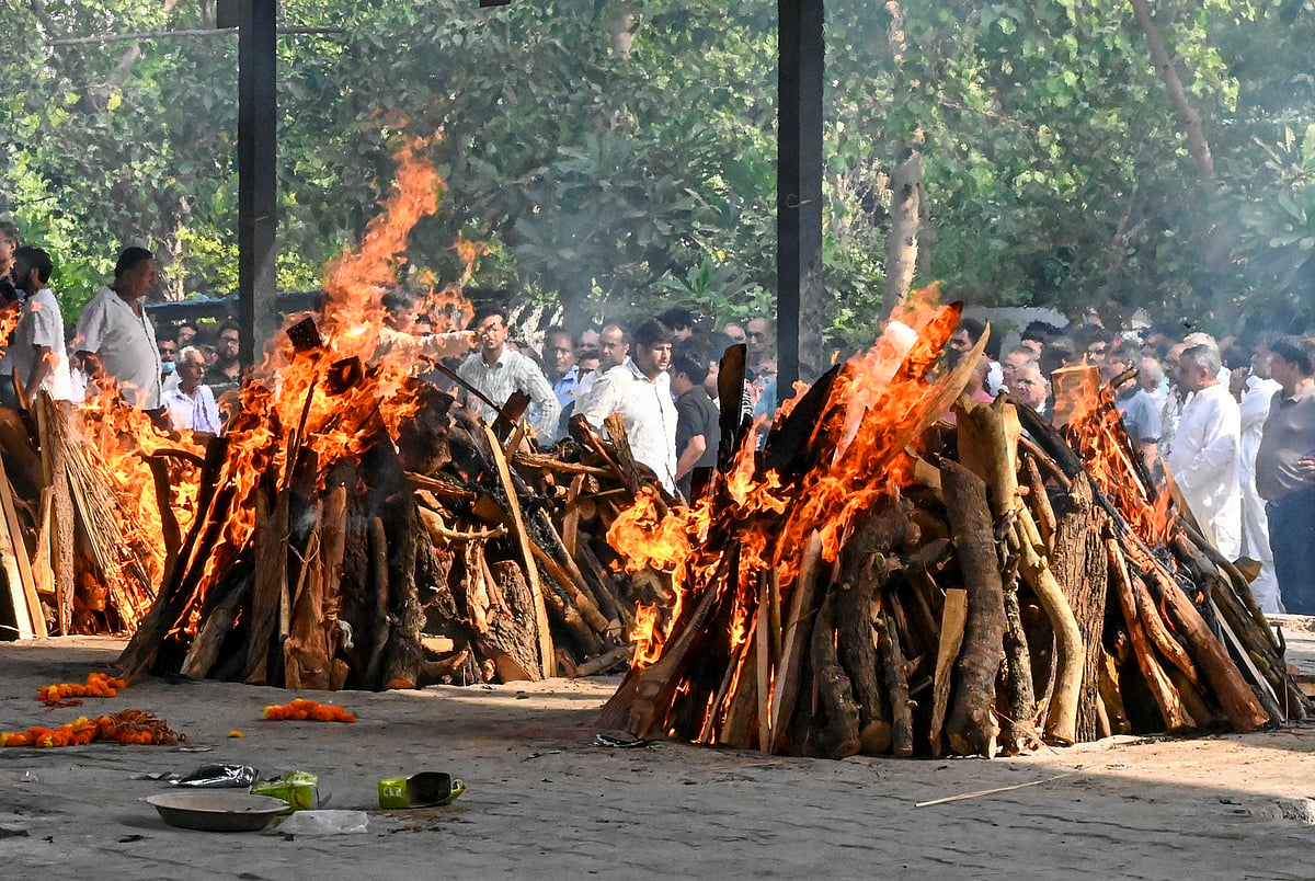 A Building falls, fire rages, but nobody answers