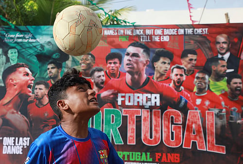 Football World Cup vibes take over Thiruvananthapuram