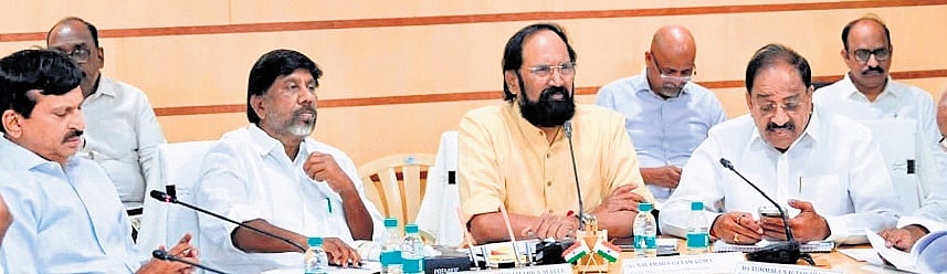 Expedite process to secure green nod for Sitarama project: Minister Uttam