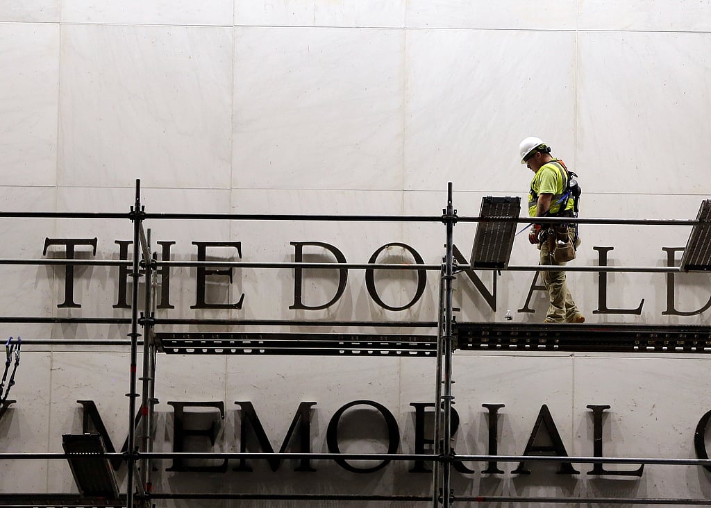 US court orders removal of Donald Trump's name from Washington’s iconic ...