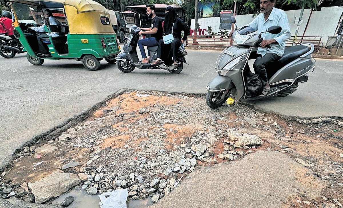 51 per cent of white topping road work done in Bengaluru limits ...
