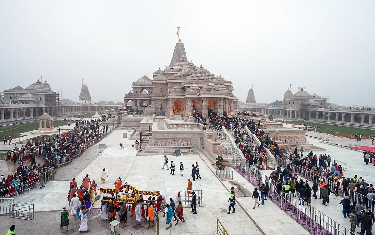 UP CM Adityanath to visit Ayodhya on Friday amid Ram Temple fund misuse ...