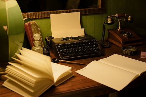 Writing Desk and the Muse
