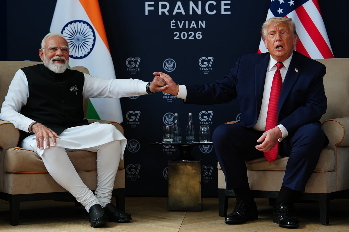 'Sat huddled, kept giggling': Congress accuses PM Modi of 'meek ...