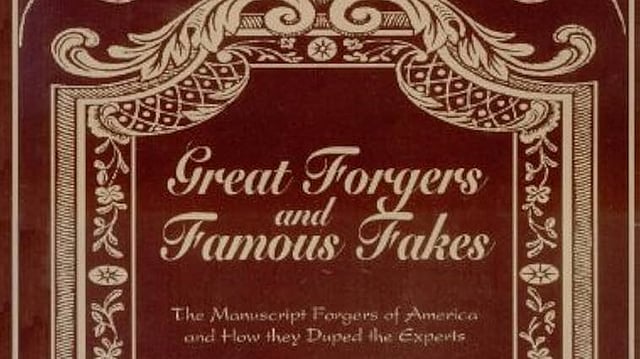 Reader beware: Ways, means and reasons for forgery