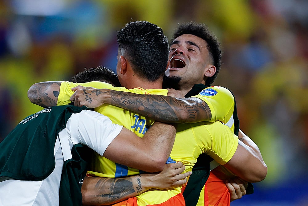 URU 0-1 COL, Semifinal Copa America 2024: 10-Men Colombia Beat Uruguay ...