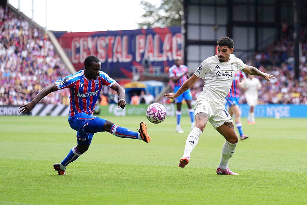 Crystal Palace 1-1 Nottingham Forest, English Premier League 2025-26 ...