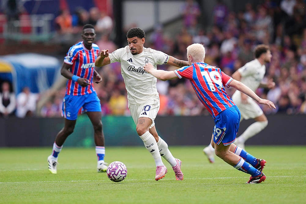 Crystal Palace 1-1 Nottingham Forest, English Premier League 2025-26 ...