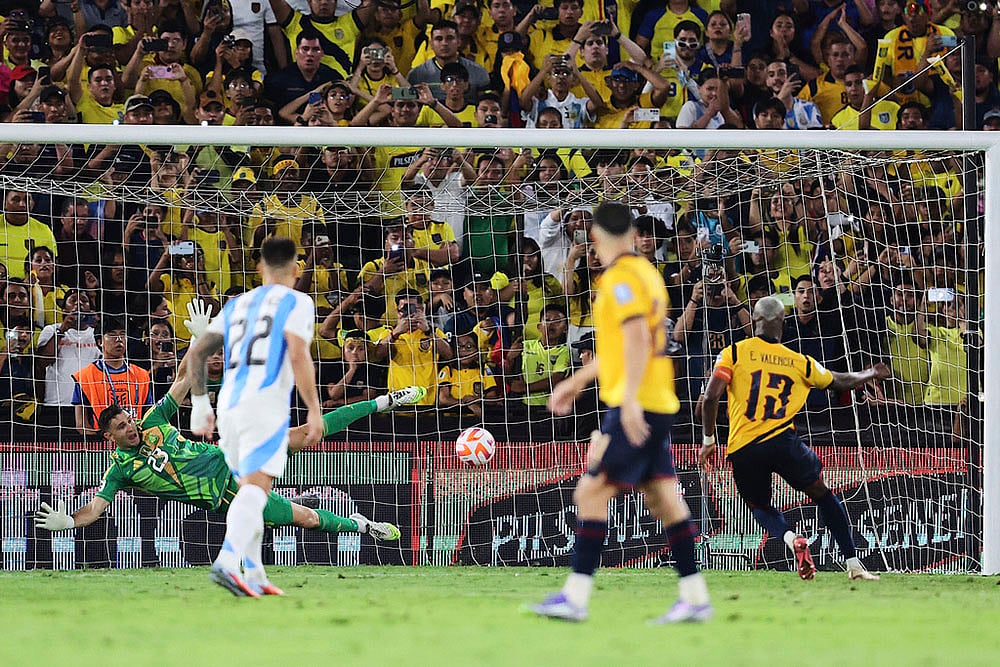 Ecuador Vs Argentina, FIFA World Cup 2026 CONMEBOL Qualifiers: Enner ...