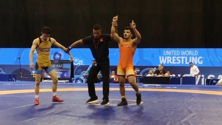 Under-23 World Wrestling Championships 2025: Vishvajit More Opens India ...