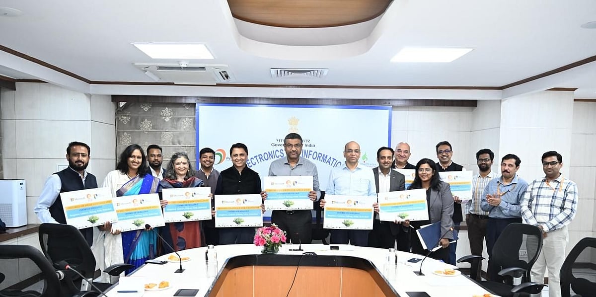 1M1B And Microsoft Partner With MeitY Startup Hub To Power India’s AI ...