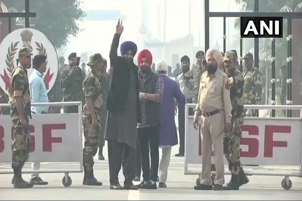 In Lahore, Sidhu Says Kartarpur Corridor Will Erase 'Enmity' Between ...