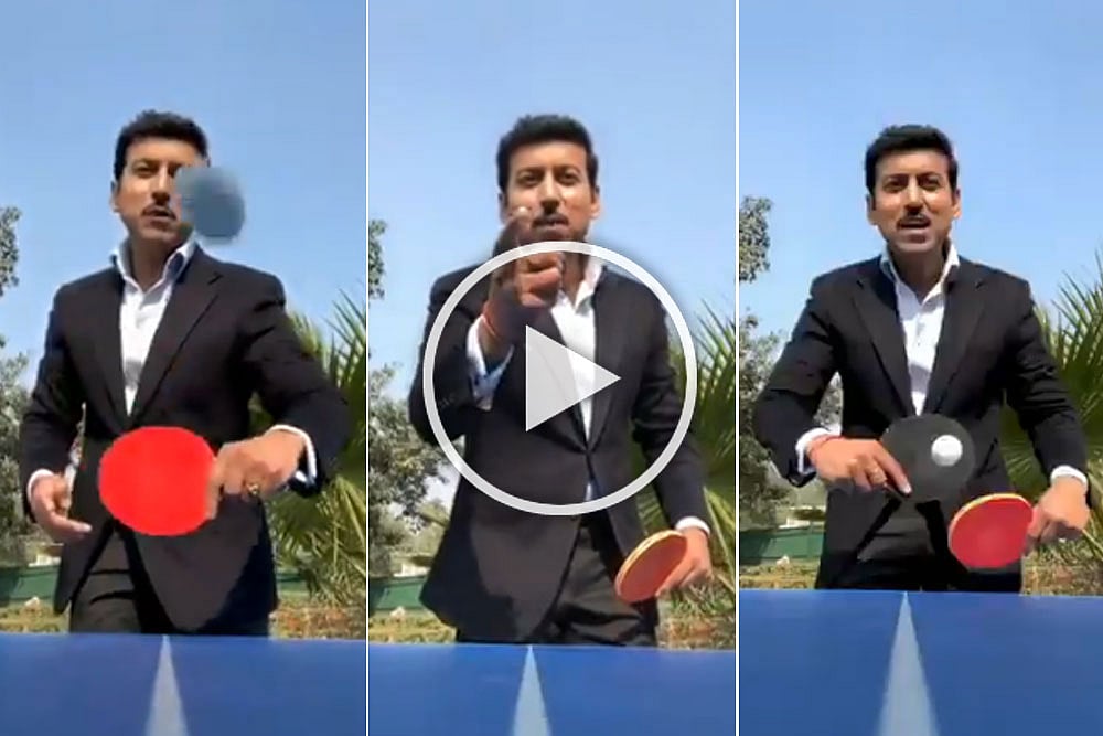 Sports Minister Rathore's 'Bas 5 Minute Aur' Challenge Is Mighty ...