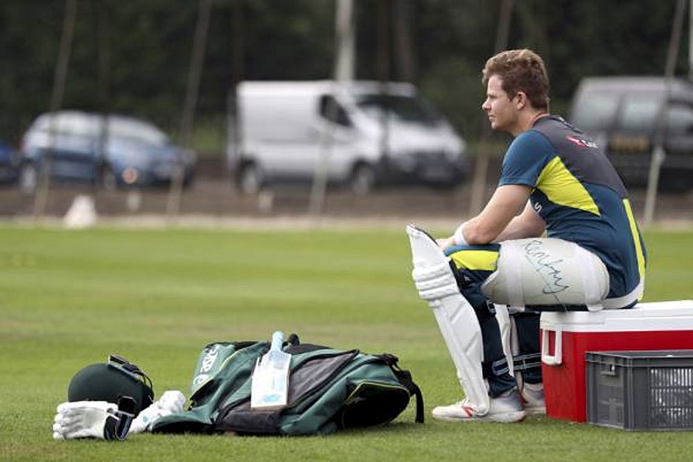 Barely Touched A Bat During Coronavirus Lockdown: Steve Smith | Outlook ...