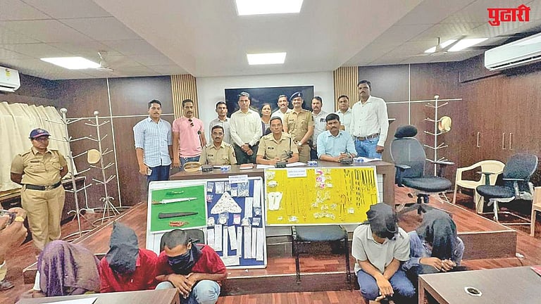 Nanded Crime : व्हायरल व्हिडिओचा पोलिसांना फायदा; आंतरजिल्हा टोळी जेरबंद