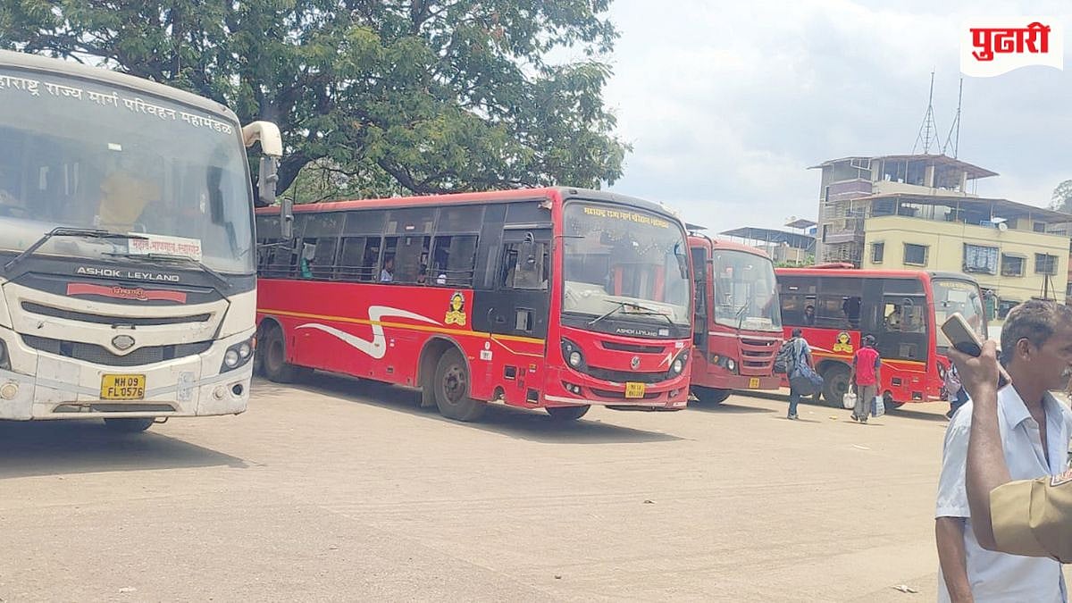 Mahad ST depot revenue: महाड आगाराच्या लालपरीला बसतोय आर्थिक फटका; 13 ...