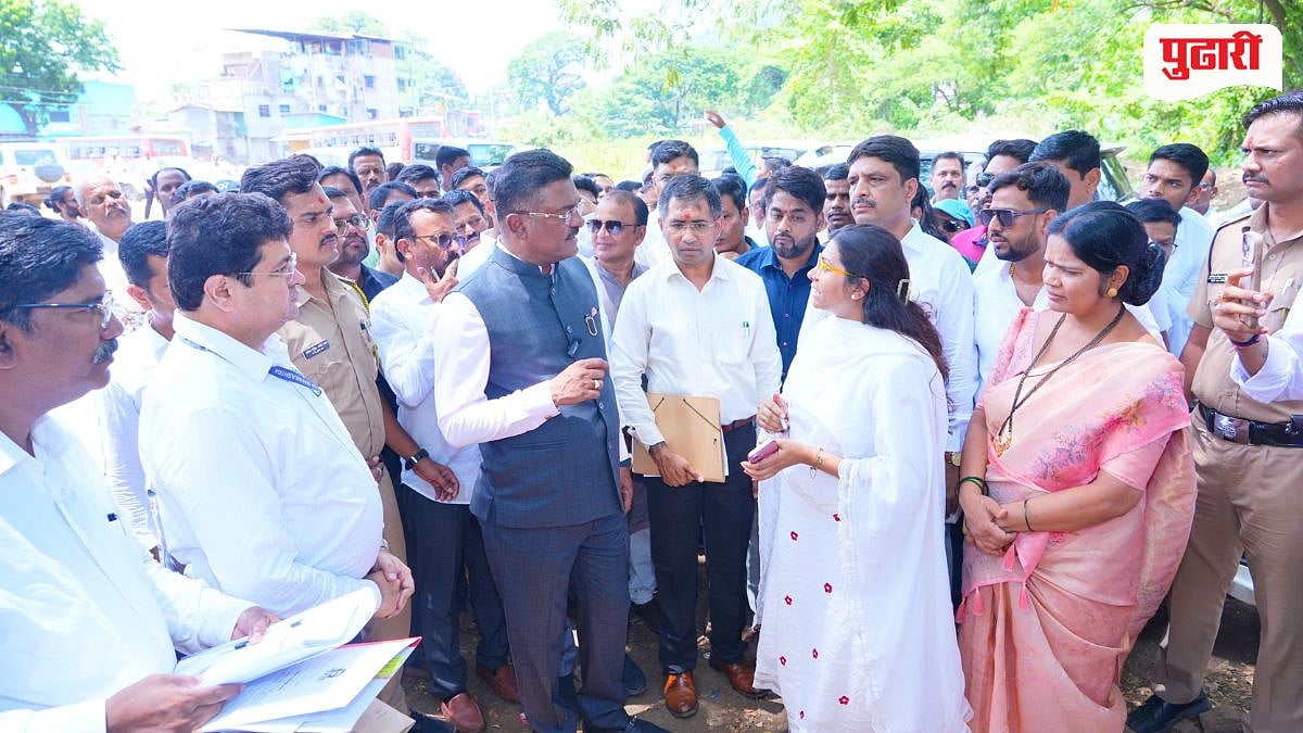 Pali ST Bus Stand Redevelopment: पाली बसस्थानकाची परिवहन मंत्र्यांकडून ...