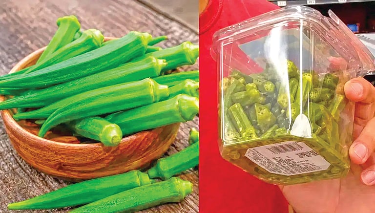 Okra price USA | अमेरिकेत भेंडी सात हजार रुपये किलो!