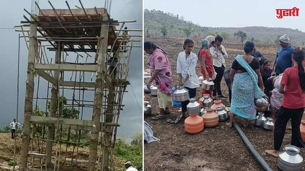 Nanded Water Scarcity कळगाव तांड्यात तीव्र पाणीटंचाई; जलजीवन मिशनची ...
