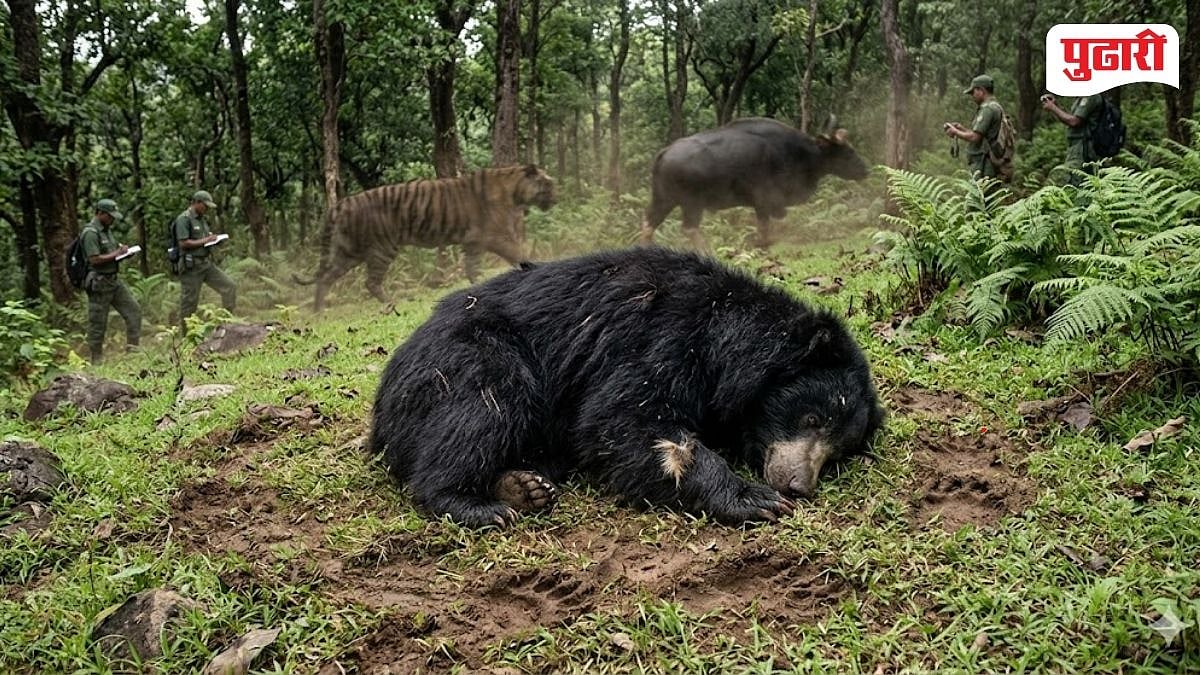 Bhandara Koka Sanctuary कोका अभयारण्यात वन्यप्राण्यांच्या झुंजीत ...