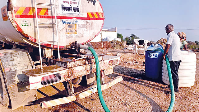 Satara Water Scarcity : माण तालुक्यात दुष्काळाची दाहकता तीव्र