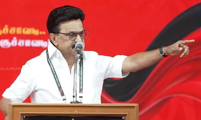 The DMK has announced that it is not part of the INDIA alliance.